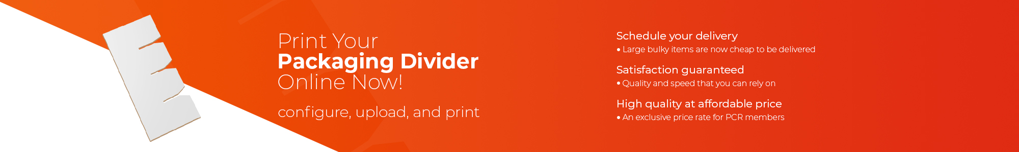 Print Corrugated Packaging Divider Online | Online Packaging in New Zealand
